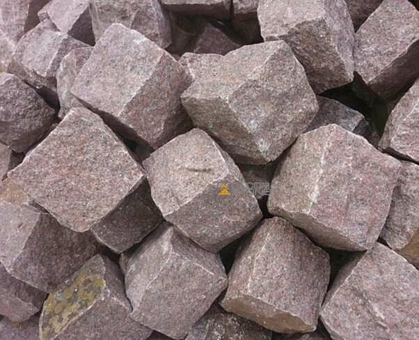 Red Granite Cobble Stone - Cobble Stone Flooring