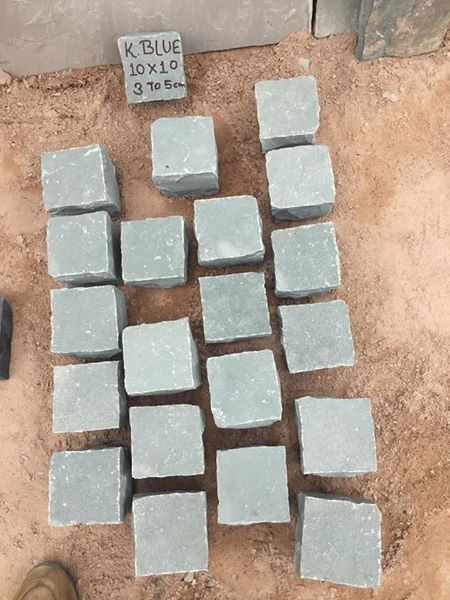 Lime Blue Cobble Stone - Cobble Stone Flooring